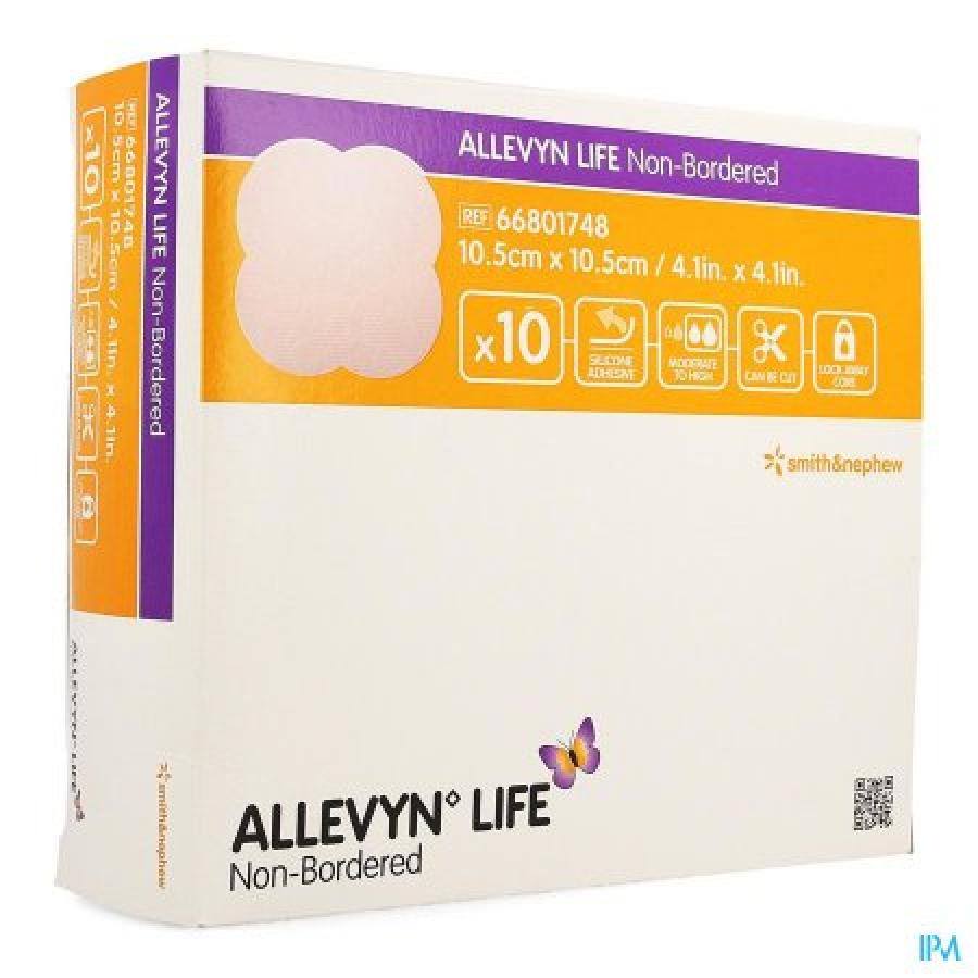 Smith & Nephew Allevyn Life Non-Adhesive without Border Silicone Foam ...
