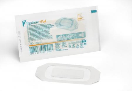 3M Tegaderm Composite Dressing with Pad, 2-3/8 x 4 Inches, Adhesive ...