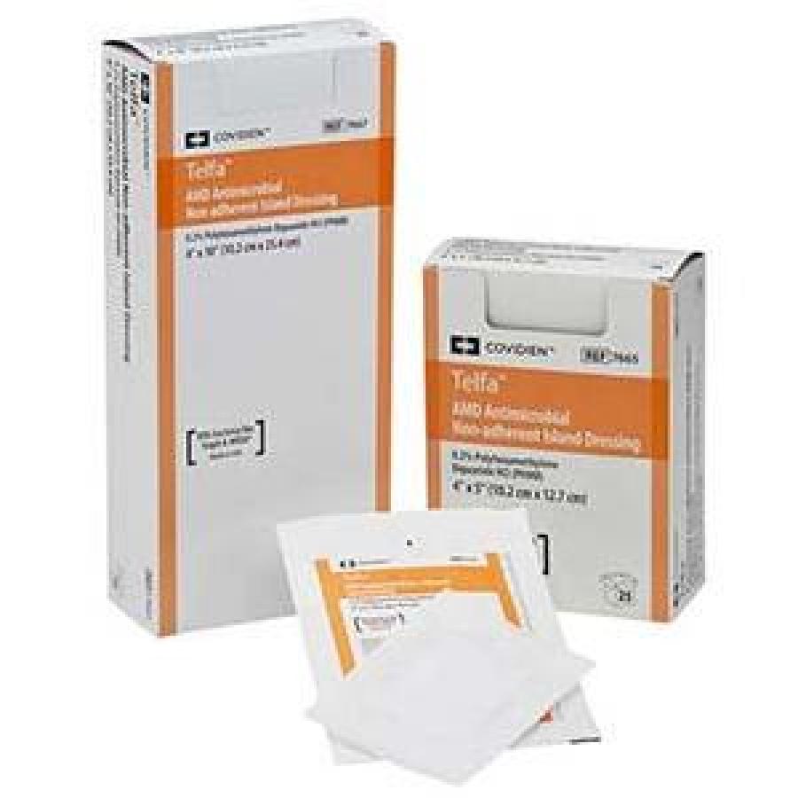 Cardinal Health Telfa Impregnated Antimicrobial Dressings, 3 x 8 In ...