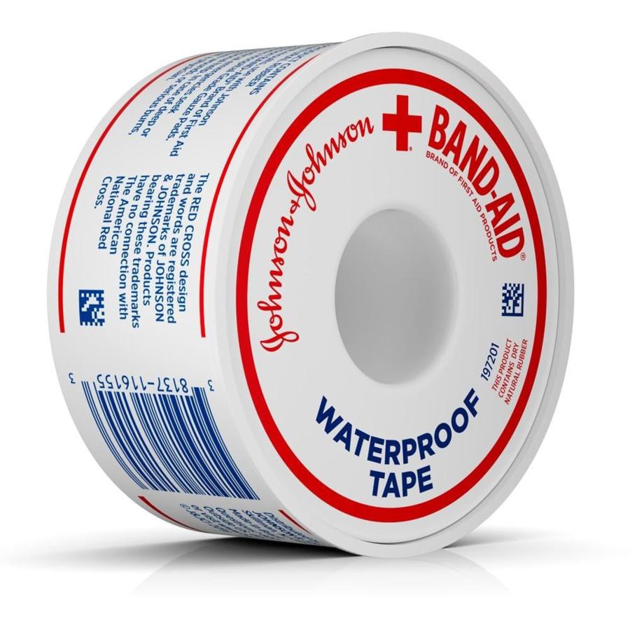 Band-Aid Brand First Aid Water Block Tape, 100% Waterproof, Self ...
