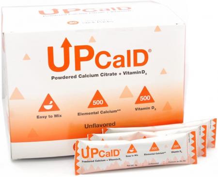 UpCal D Calcium Supplement, Unflavored, 5 gram Individual Packets ...