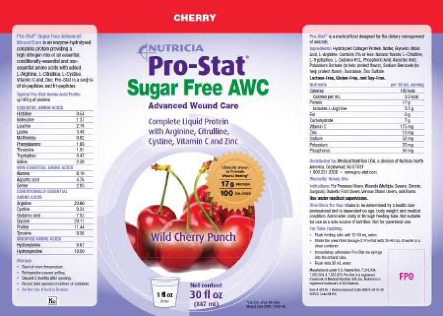 Pro-Stat Sugar Free AWC Protein Supplement, 1 Count, #40130