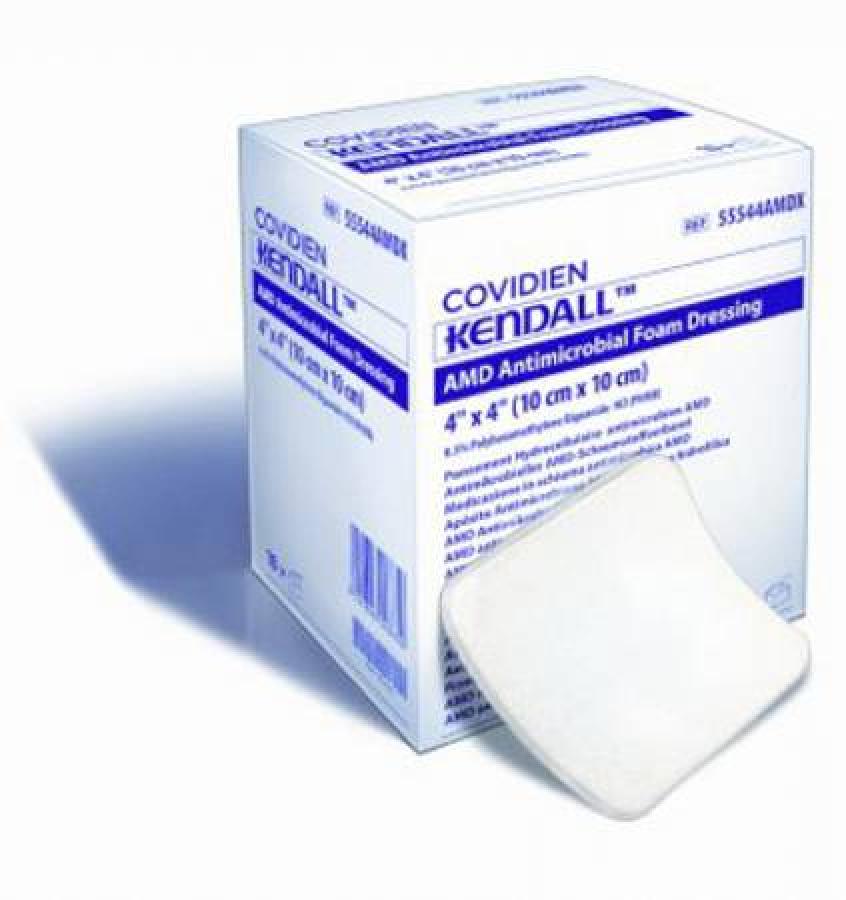 Cardinal Health Kendall Amd Antimicrobial Foam Dressings, With Topsheet ...