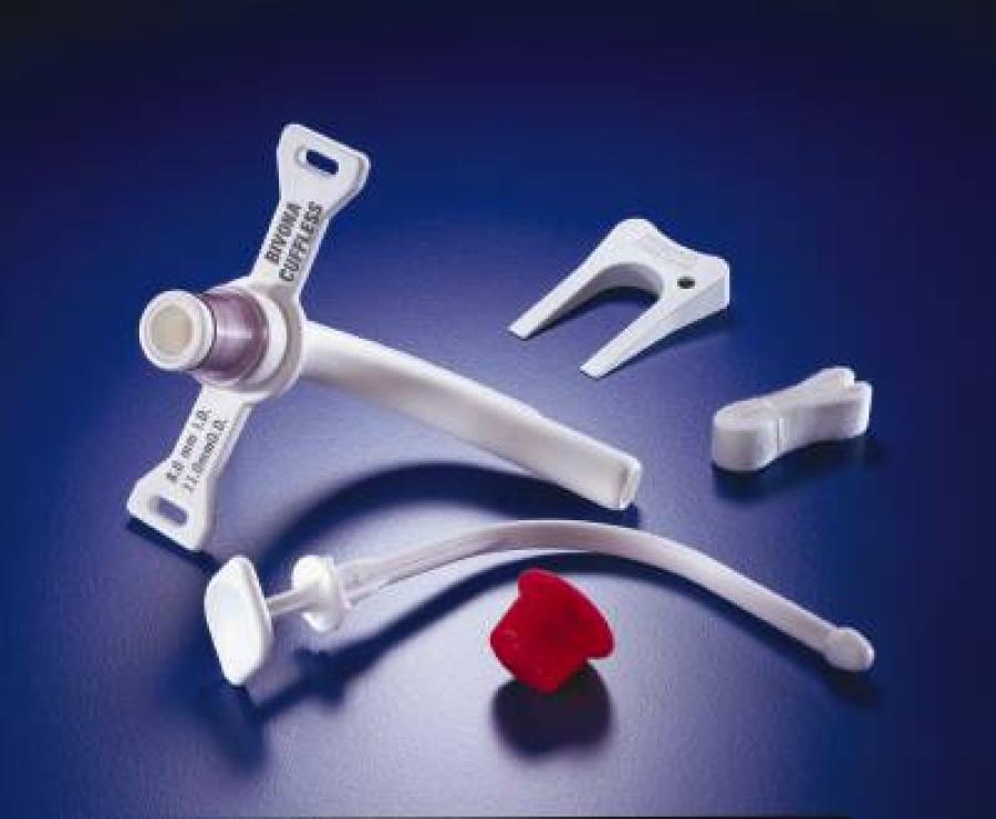 Amsino Bivona Tracheostomy Tubes, 7.3 mm OD, 5.0 mm ID, Standard, Adult ...