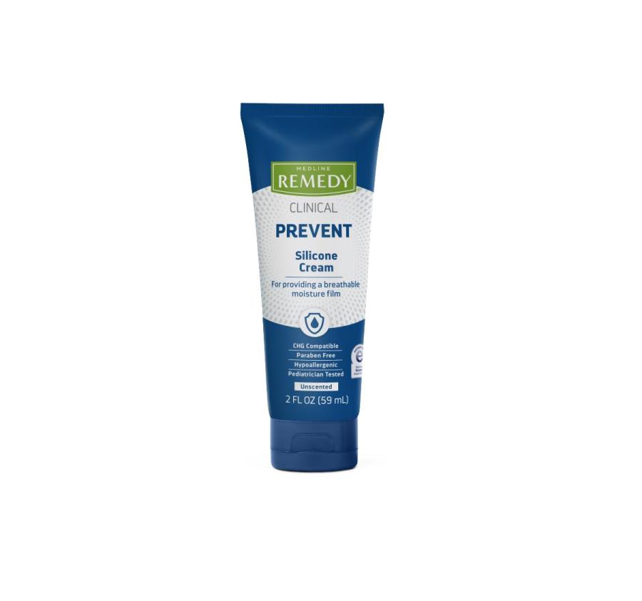 Medline Remedy Clinical Silicone Cream, Unscented, 2 Oz., 24% Silicone ...