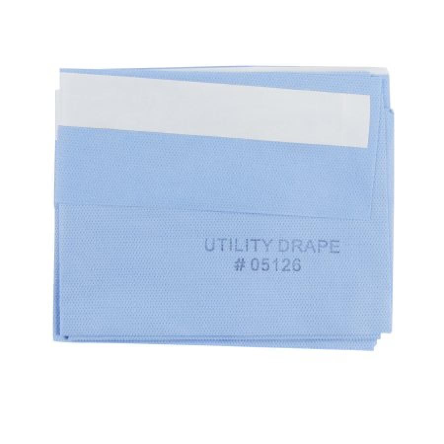 McKesson Nonsterile Utility General Purpose Drapes, Blue, 15 W x 26 L ...
