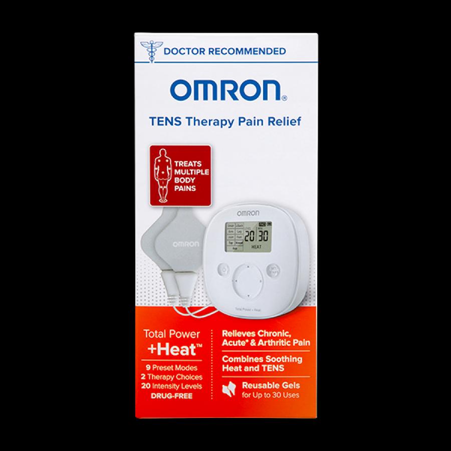 OMRON Total Power + Heat TENS Unit, Customized Control, Rechargeable ...