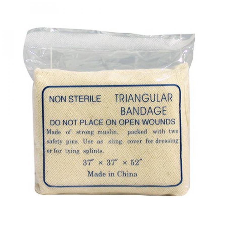 Dukal Triangular Bandages / Arm Sling, Natural, Pouch: 37 X 37 X 52 ...
