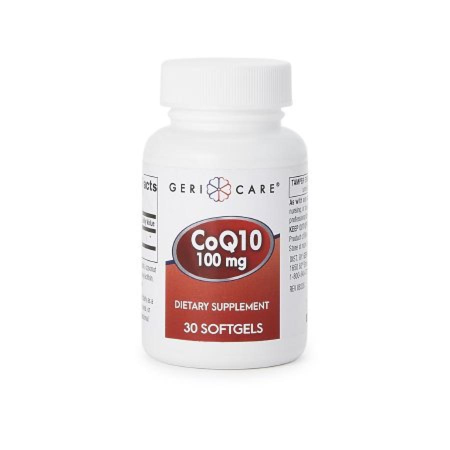 Coenzyme Q-10, 100 mg Strength, 30 Softgels, 1 Bottle, #57896087503