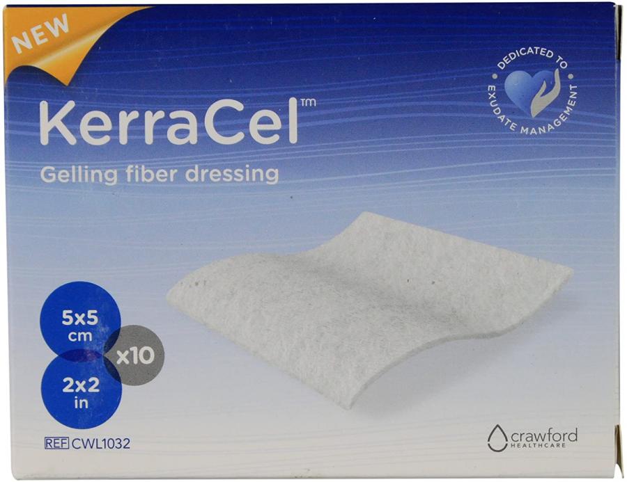 3M Acelity Kerracel Absorbent Dressings, 2 Inches x 2 Inches ...
