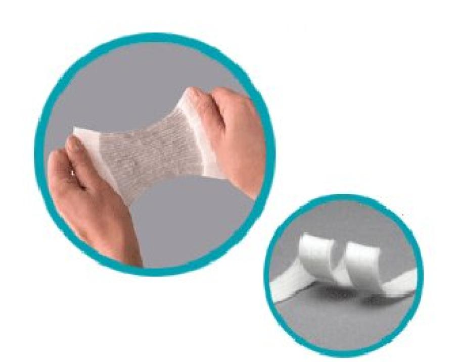 Smith & Nephew Durafiber Absorbent Gelsling Fiber Dressings, White, 6 x ...