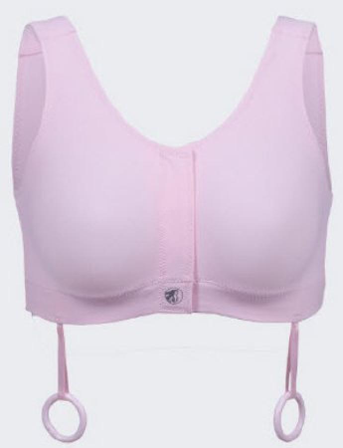 BFFL Co Elizabeth Pink Surgical Bra Post-Surgical Bra, Pink, Hook and ...