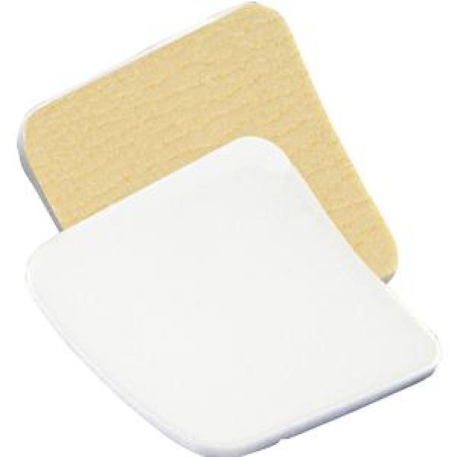 Kendall Foam Dressing, 4 x 8 In., Tan, Rectangle, Non-Adhesive, without ...