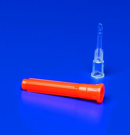 Cardinal Health Monoject SmarTip Cannulas, Med Prep, 3 mL, Plastic Cannula, Orange, 16 Gauge ...