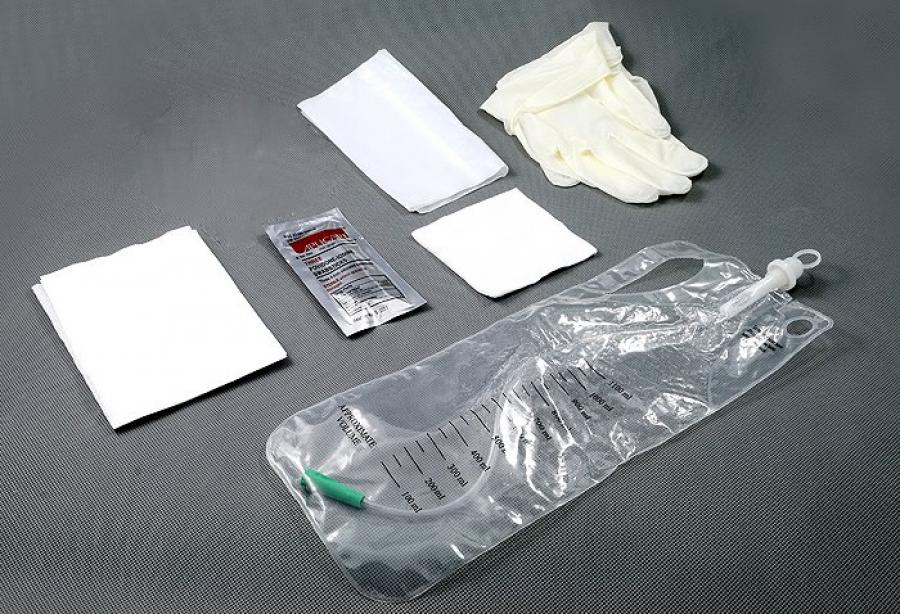 Amsino AMSure R-Polished Intermittent Catheter Kits, 16 Inch, Sterile ...