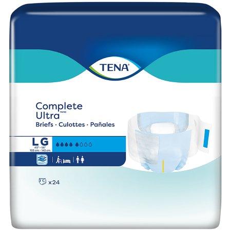 Essity Unisex Adult Incontinence Brief TENA Complete Ultra Large ...