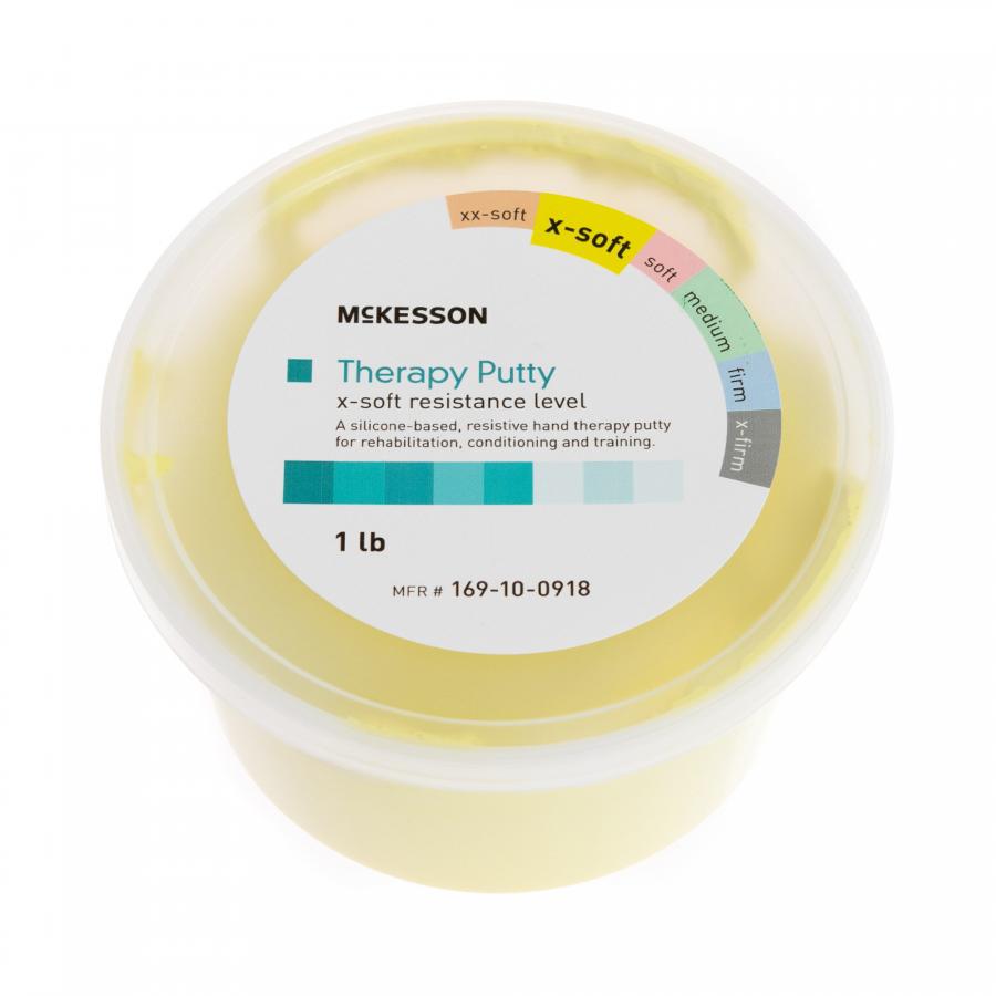 McKesson Therapy Putty, Yellow, X-Soft, Not Made with Natural Rubber ...