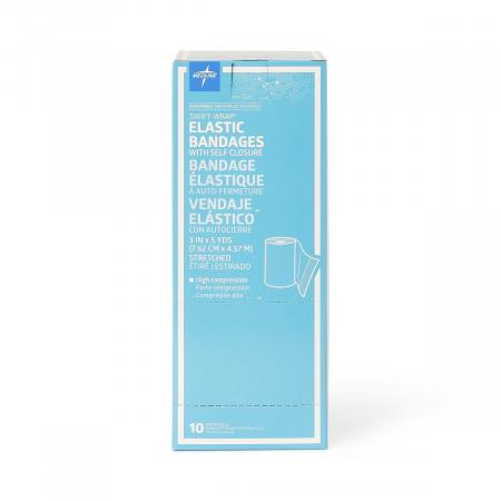 Medline Swift-Wrap Elastic Bandages, Non-sterile, #MDS077003