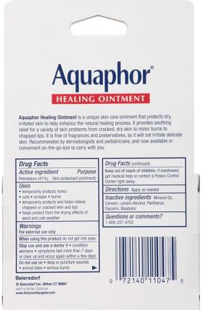 Aquaphor Advanced Therapy Healing Ointment, White Petrolatum, 41% ...