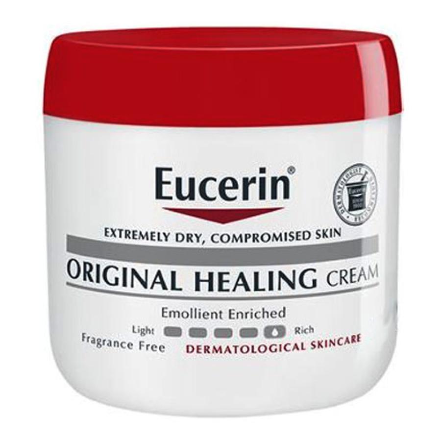 Beiersdorf Eucerin Original Healing Moisturizer, Water / Mineral Oil / White Petrolatum, Jar ...