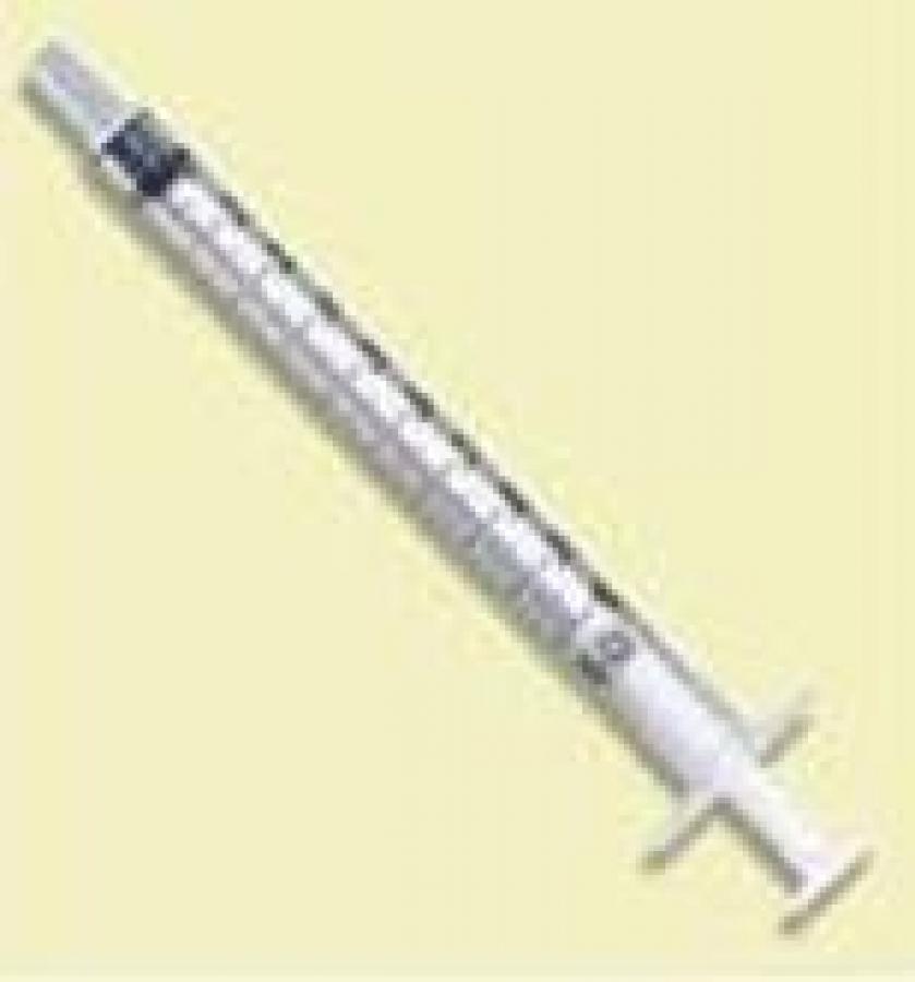 BD Tubesrculin Syringes, Plastic, Sterile, Luer Slip Tip, Disposable, 1 ...