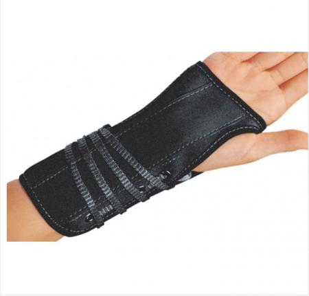 Cinch-Lock Wrist Splint, Left Hand, Medium, Black, 6-1/2 to 7-1/2 Inch ...