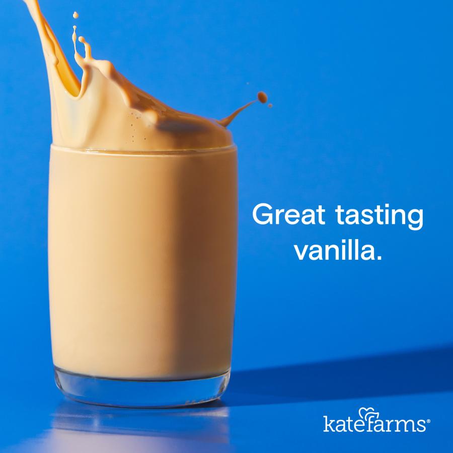 Kate Farms Standard 1.4 Formula, Vanilla Flavor, 11 Oz. Carton, For ...