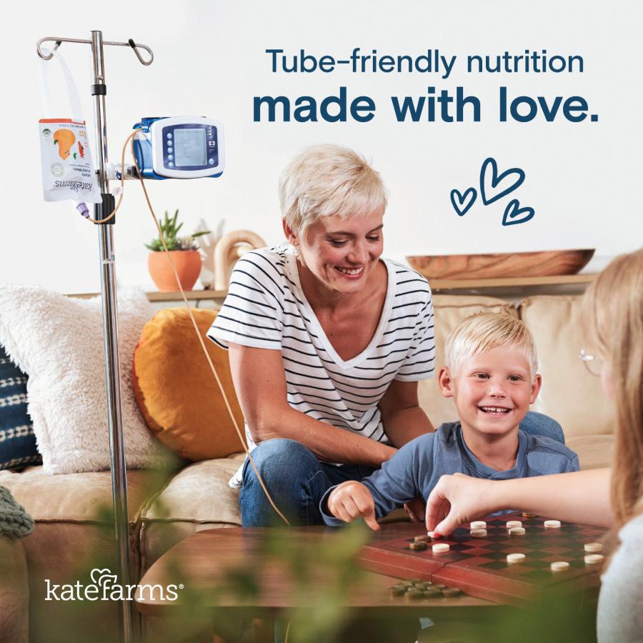 Kate Farms Pediatric Blended Meals, Banana & Blueberry Flavor, 8.45 oz ...