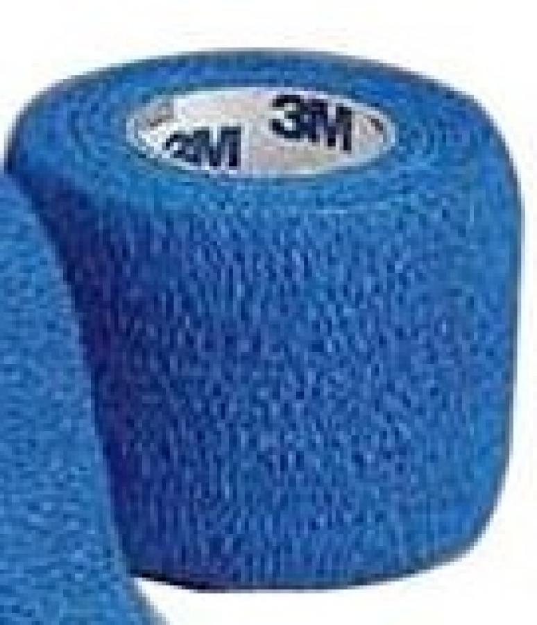 3M Coban Self-Adherent Wrap, 1 In. x 5 Yd., Standard Compression, Self ...