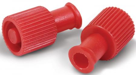 McKesson Syringe Caps, Red, 100 Count, #MSR1500