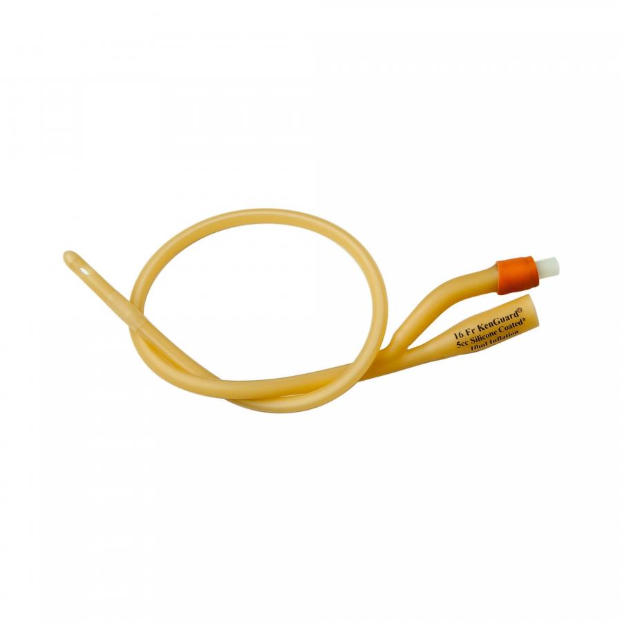 Teleflex Rusch Gold 3-Way Silicone-Coated Foley Catheters, Contains ...