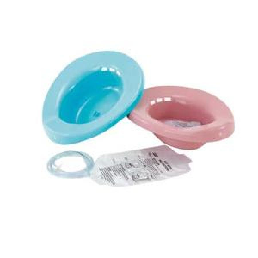 Medegen Elongated Sitz Bath, 2000 mL Bag, 60 In. Tubing, 15 L x 15 W x ...