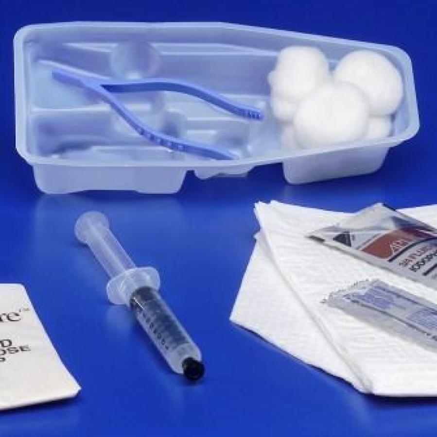 Cardinal Health Curity Catheter Insertion Tray, Sterile, Without ...